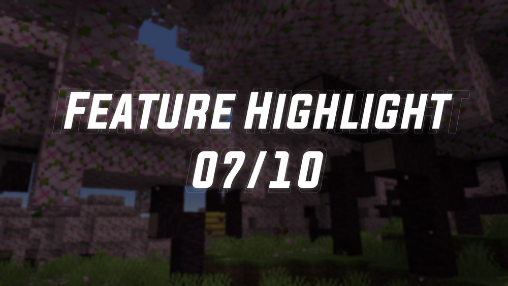 Feature Highlight 07 10